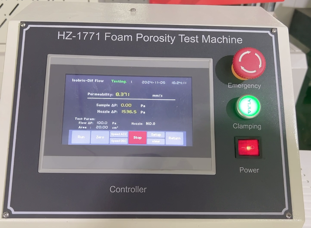 ASTM D737-1996 Foam Porosity Test Machine-Dongguan Lixian Instrument ...