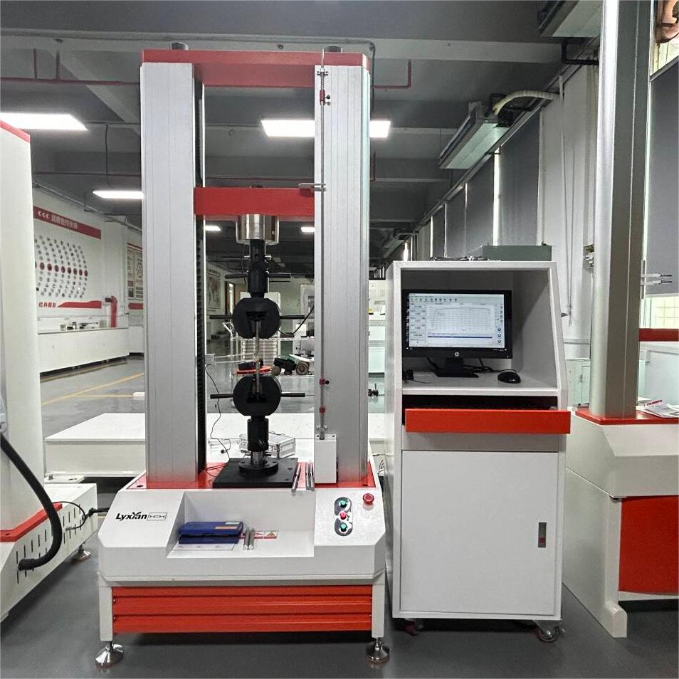ASTM E8 tensile strength tester 10ton Aluminum metal dumbbell sample ...