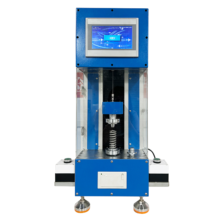 Computer pressure testing machine Single station spring pressure ...